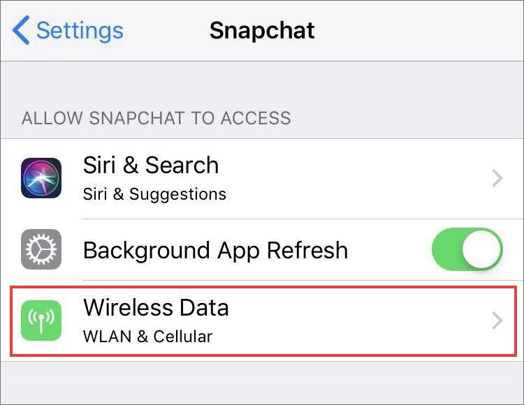 Fix Snapchat Could Not Connect Error Valibyte