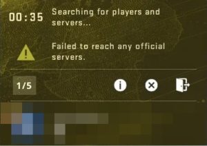 CSGO Failed to Reach Any Official Servers - How to Fix? - Valibyte