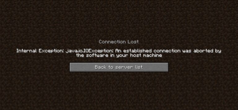 Minecraft Server Lost Connection - How to Fix? - Valibyte