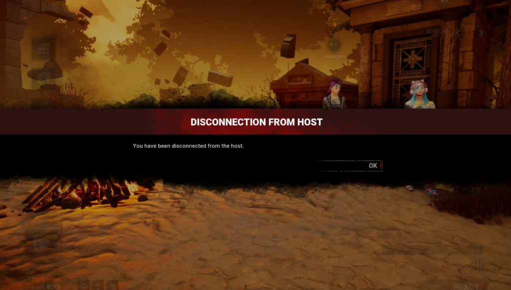 How to Fix Disconnection from Host Error on Dead by Daylight - Valibyte